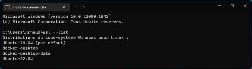 WSL : Réinstaller (reset) une distribution linux (Ubuntu) – CODE|DESIGN•fr