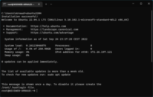 WSL : Réinstaller (reset) une distribution linux (Ubuntu) – CODE|DESIGN•fr
